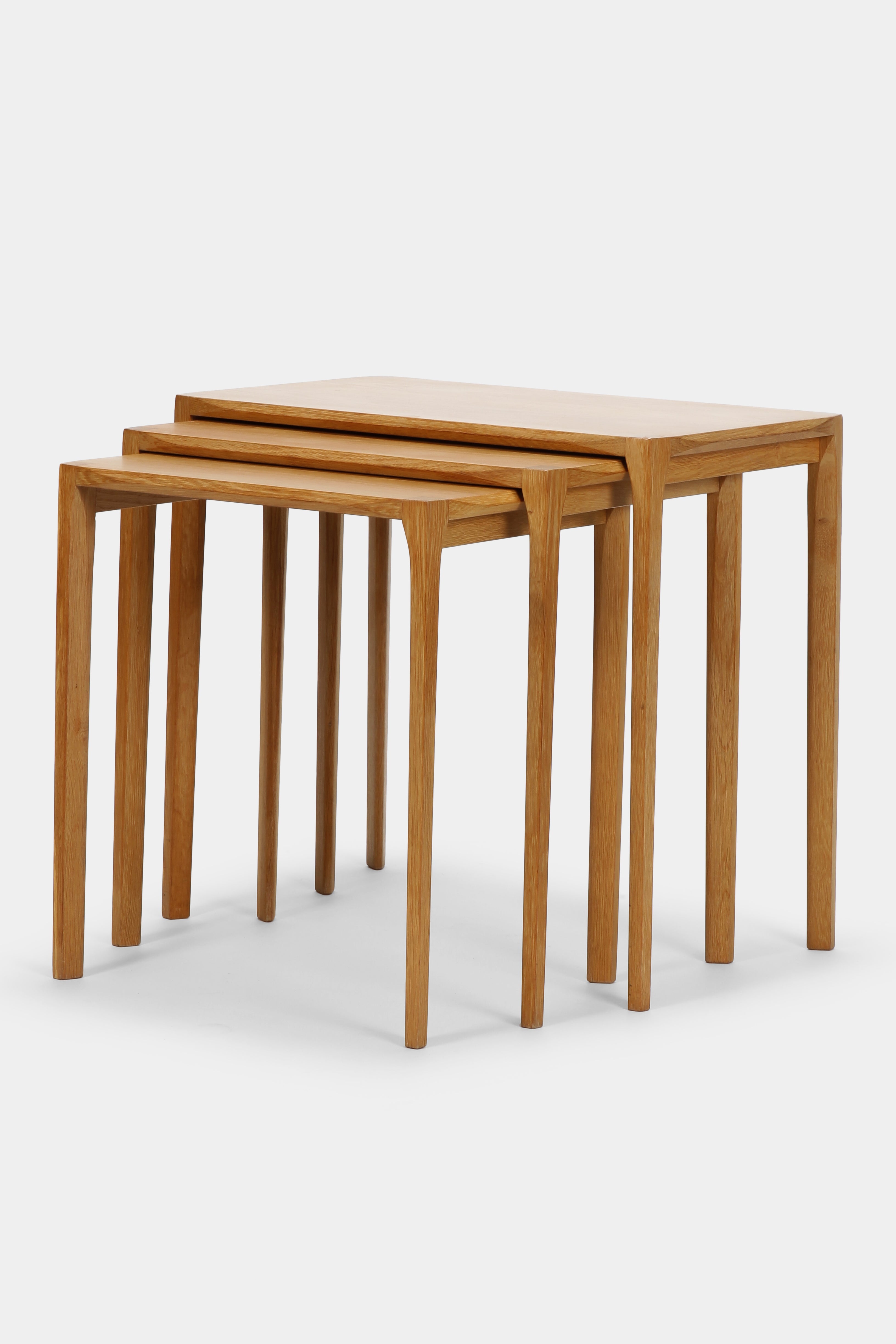 Rex Raab Nesting Tables Wilhelm Renz 60's - okay art