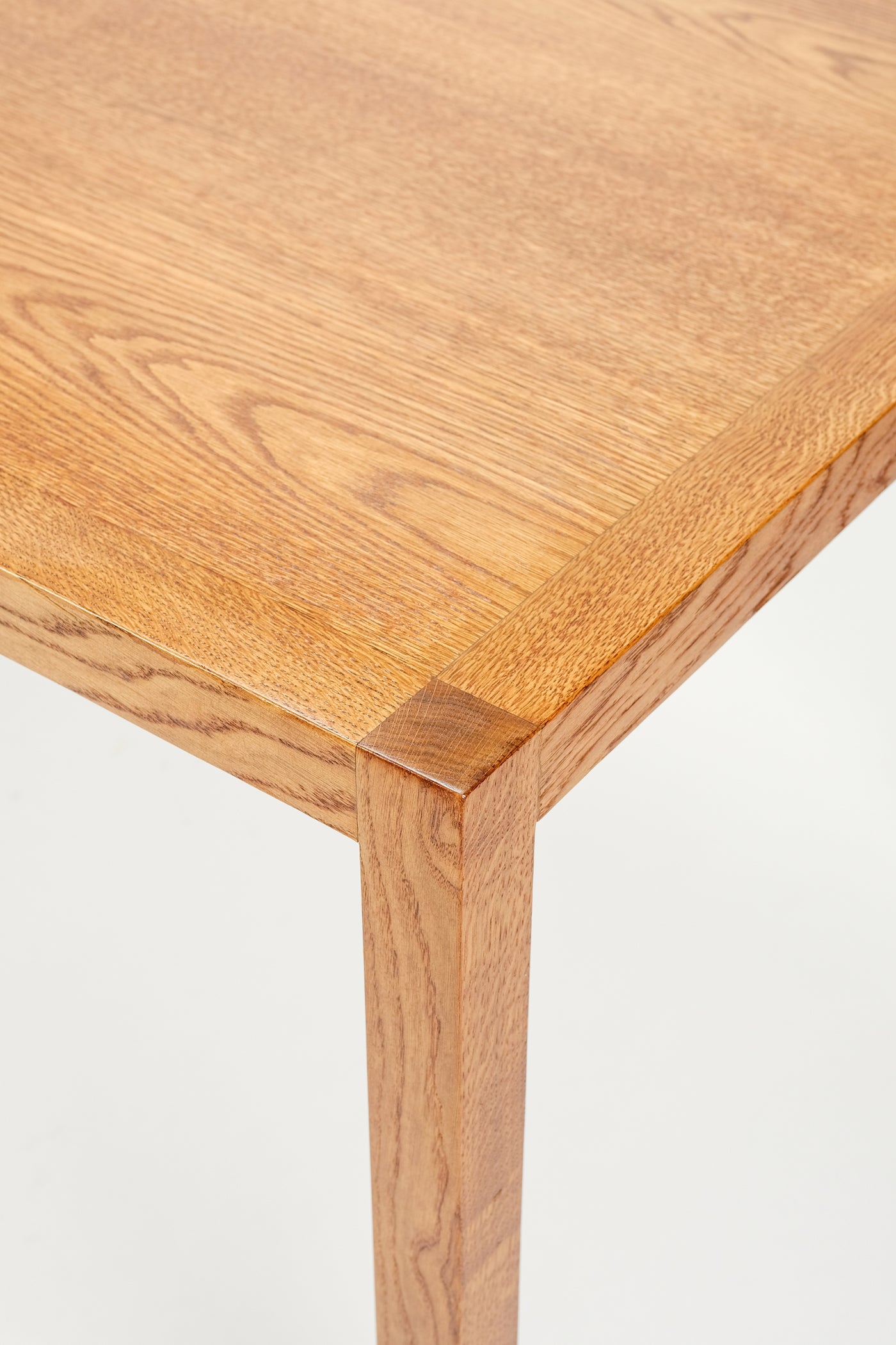 Hermann Bauer Oak table, Dining table 60s