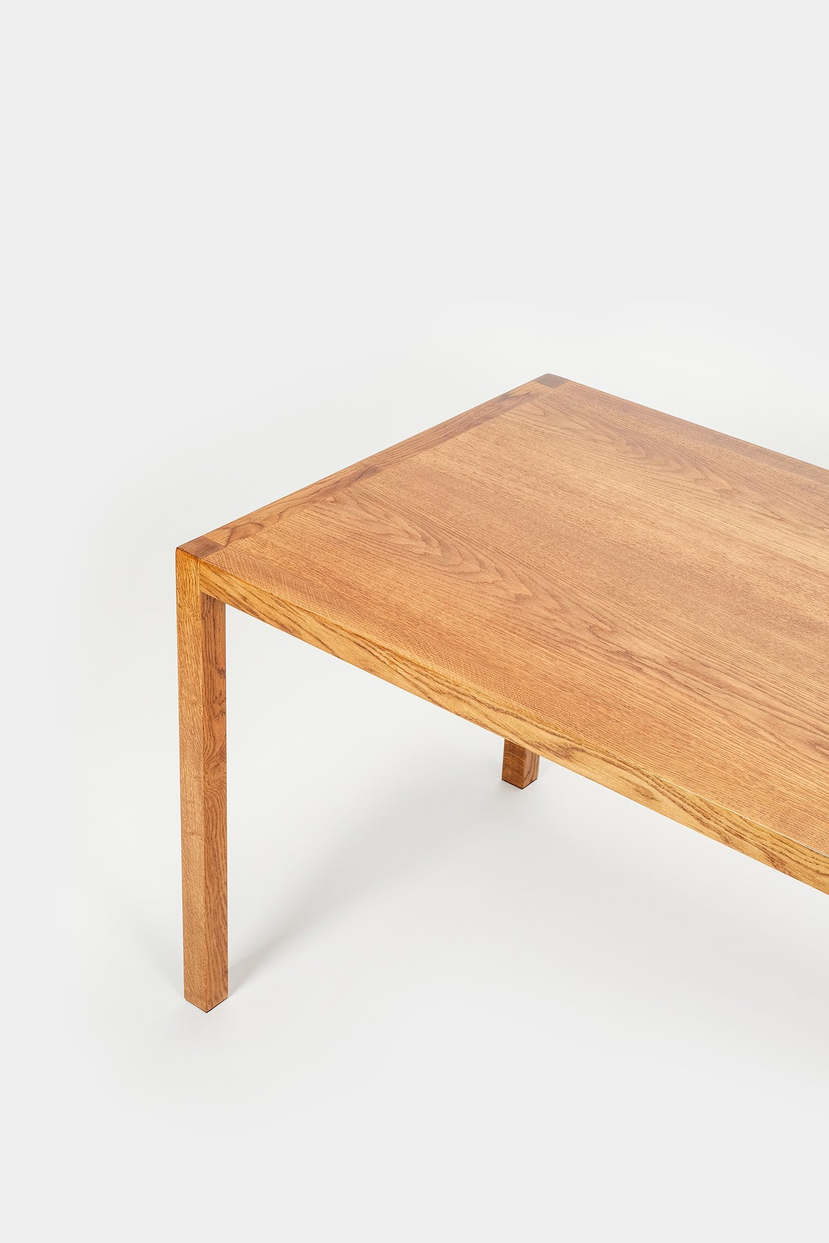 Hermann Bauer Oak table, Dining table 60s