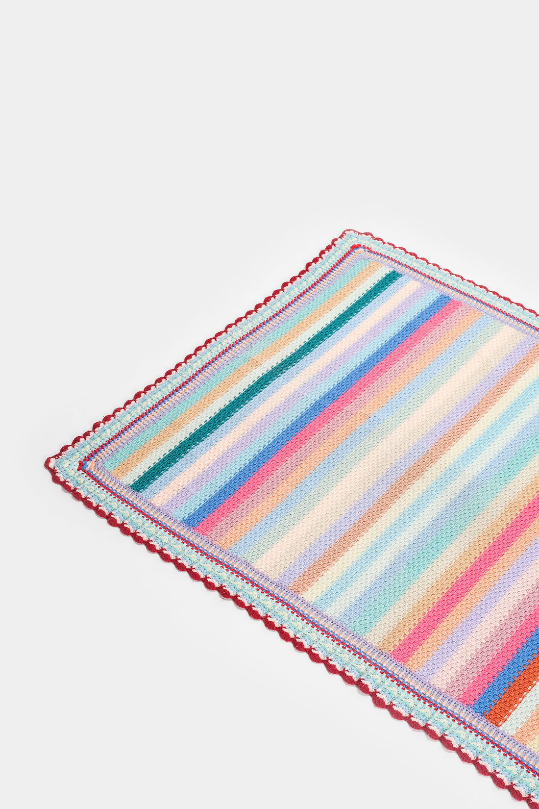 Italian Crocheted Blanket, 70s
