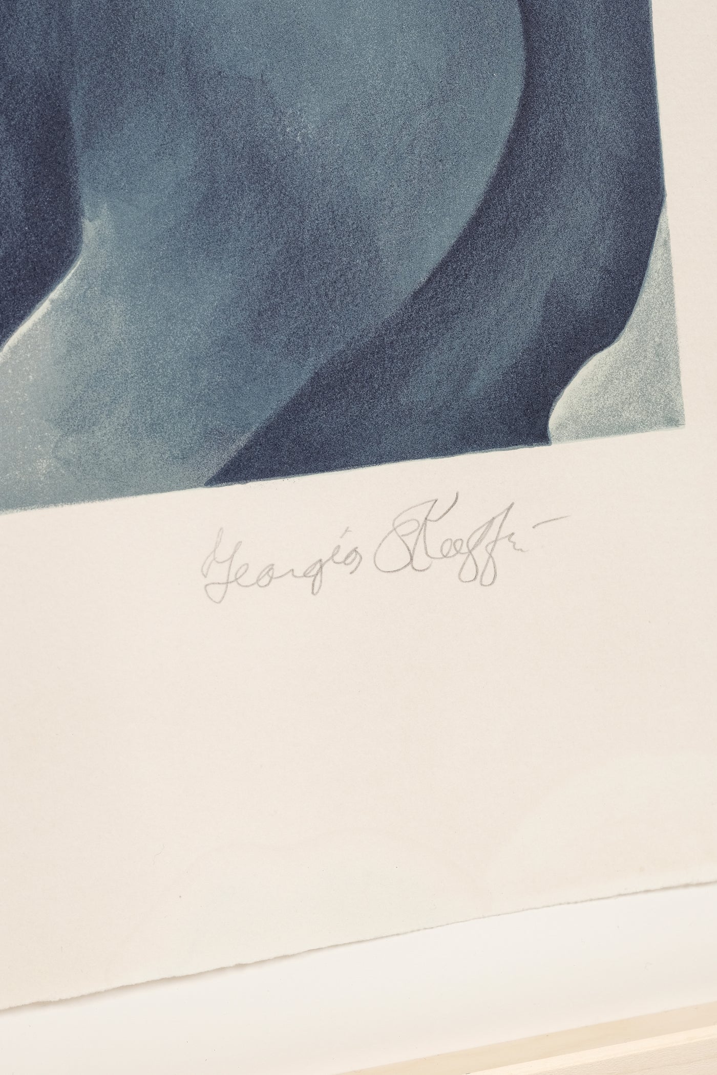 Georgia O'Keeffe Artist Proof Lithograph, 80s