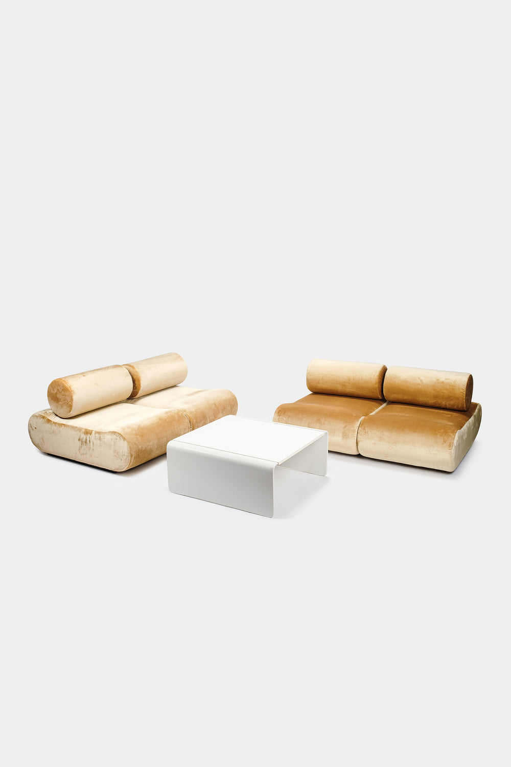 Pictures - Klaus Uredat, Cor Corbi Modular sofa with table, 1972