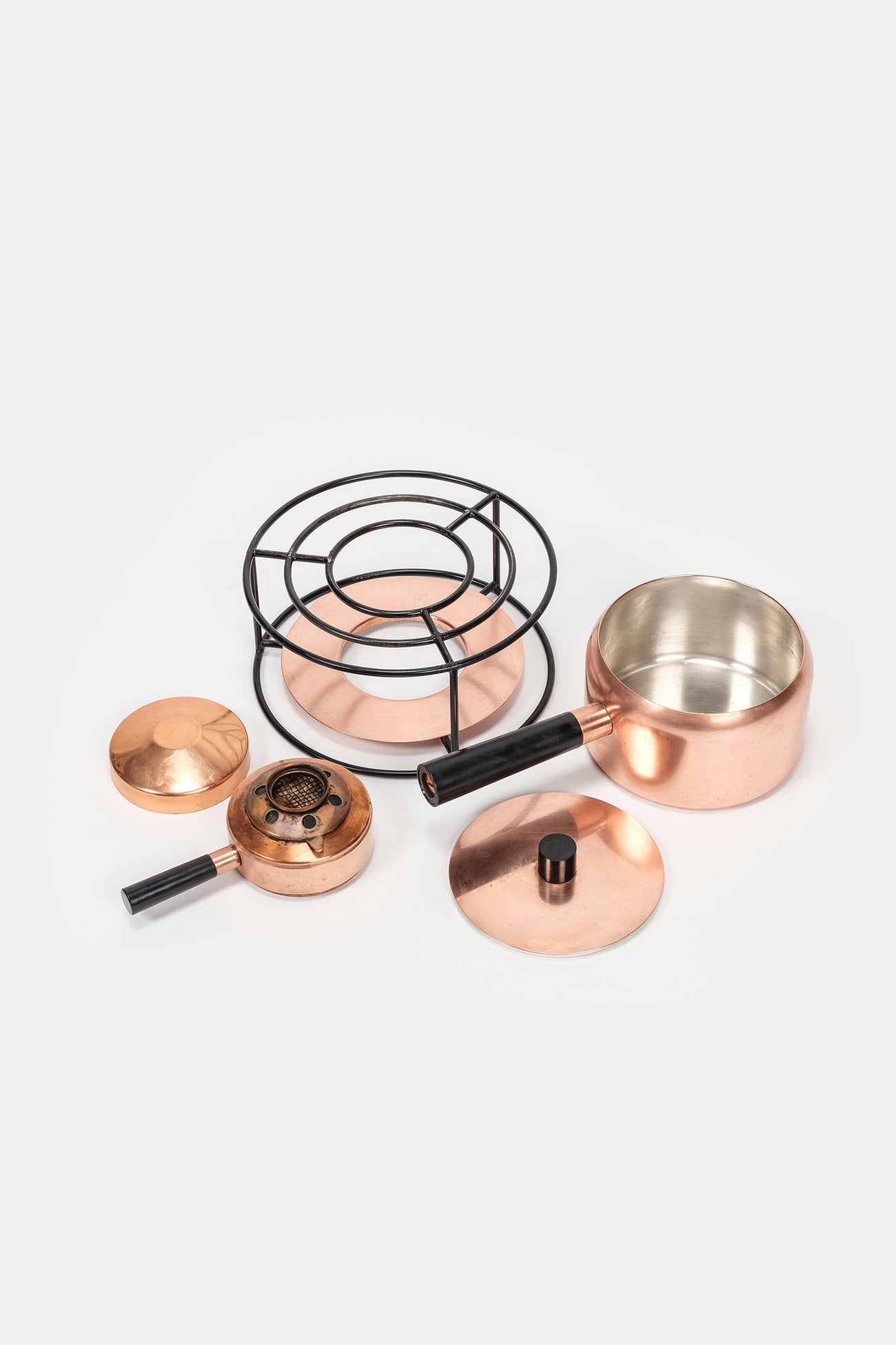 Rechaud with copper Pot, 60s