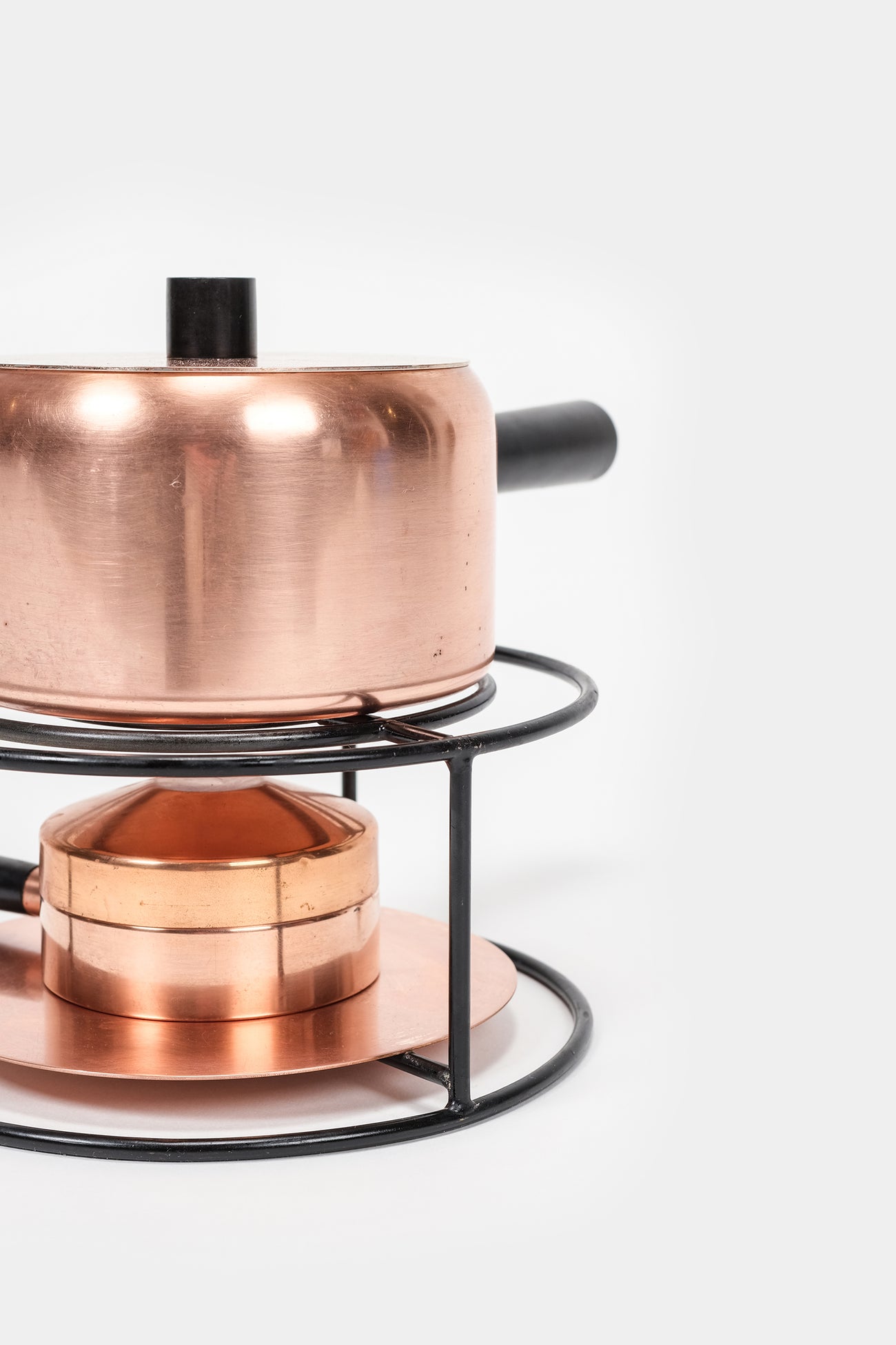 Rechaud with copper Pot, 60s