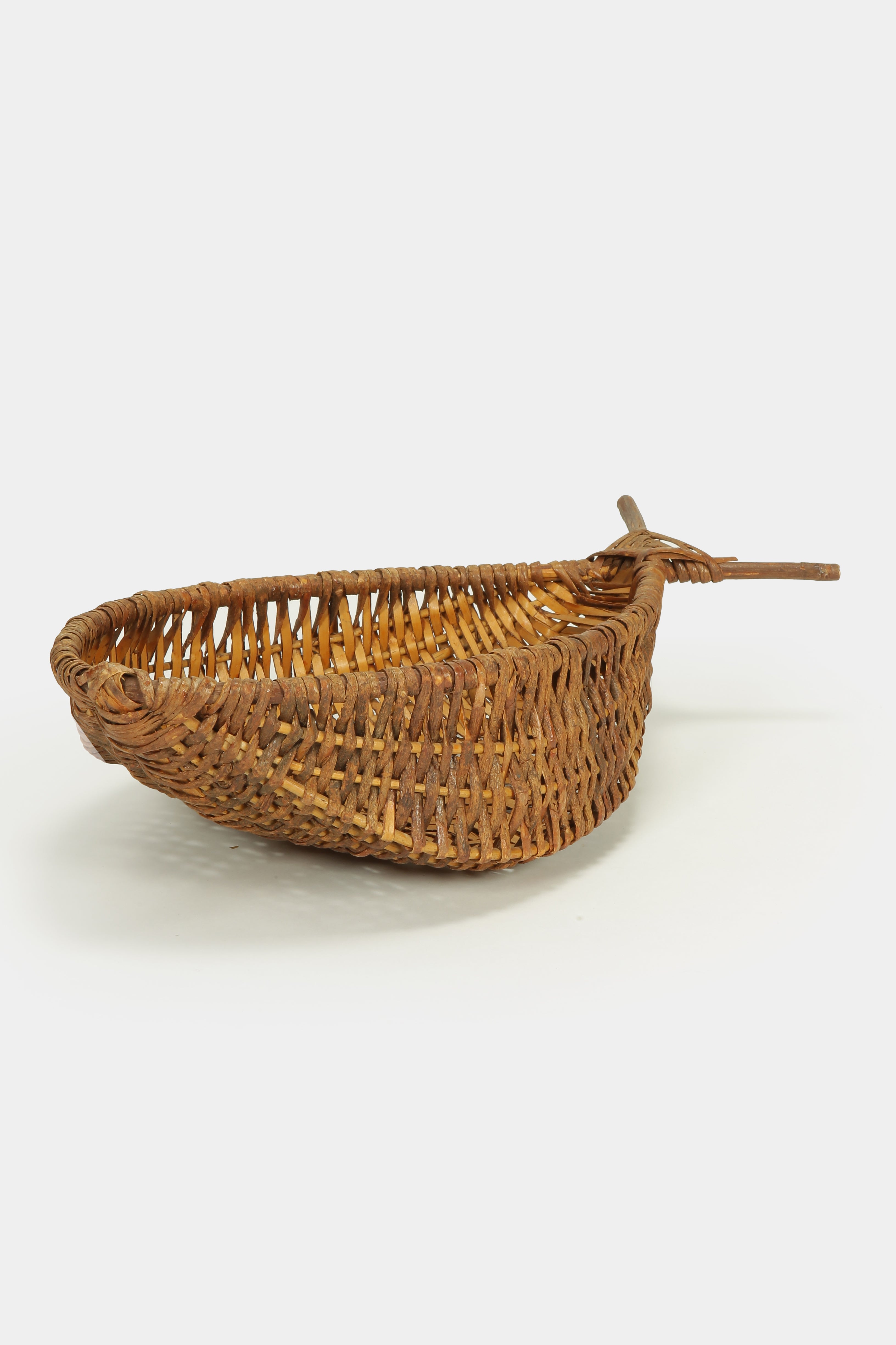 Basket in the shape of a fish, France, 50s
